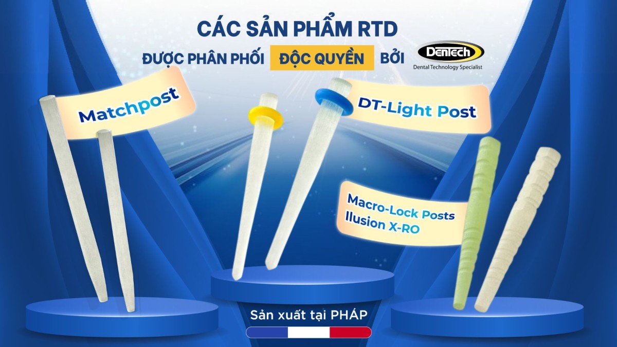 Chốt sợi thủy tinh RTD: hệ sinh thái phục hồi nội nha đẳng cấp đến từ ...